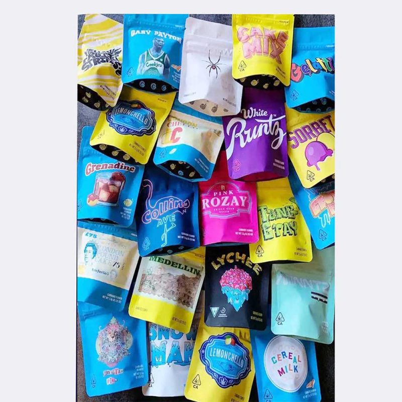 Mylar ziplock Baggies Custom Design At Bittchaser Nairobi Kenya