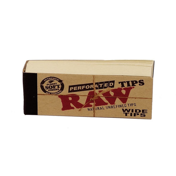 Raw Wide Perforated Filter Tips ( Full Box) – Bittchaser Supply Co.